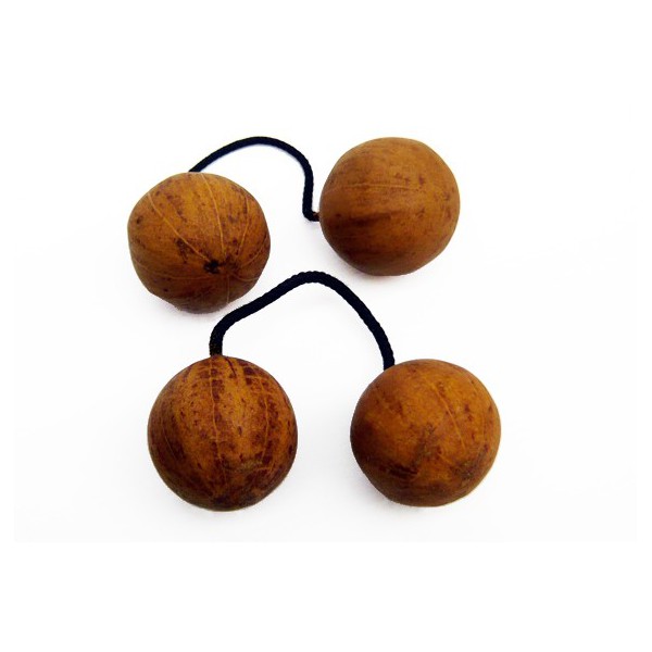 Natural seeds Kess-kess (African ball shakers) – 2-pieces set